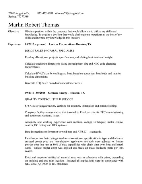 Corey Coleman resume 2013 | PDF