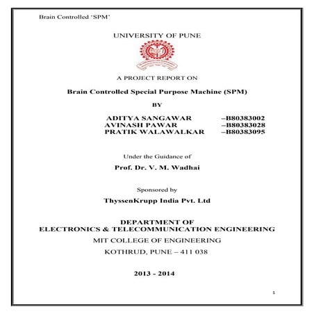 Final Project Report | PDF