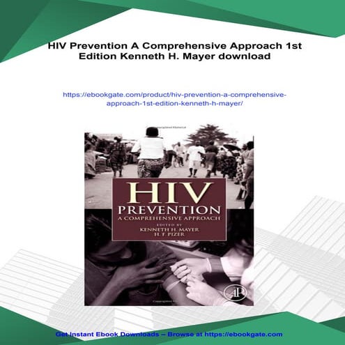 HIV Prevention A Comprehensive Approach 1st Edition Kenneth H. Mayer | PDF
