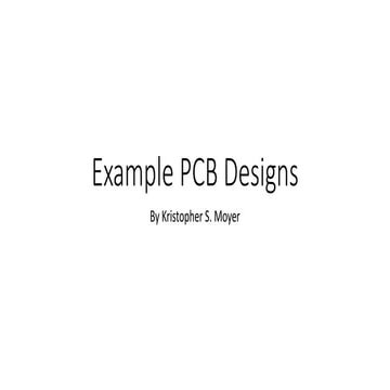 Example PCB Designs | PPT