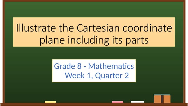 Coordinate geometry 9 grade | PPTX