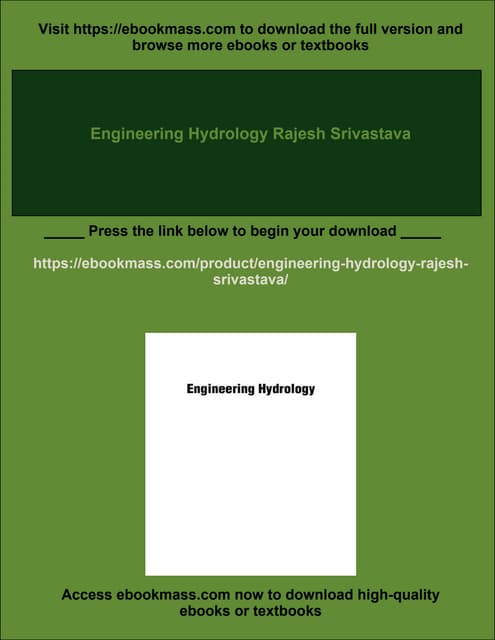 Practical Applications of Hydrology | PPTX | Geography | Science