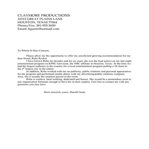 REBA ENDORSEMENT | PDF