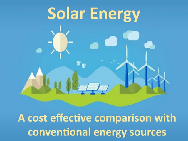 Solar Energy presentation ppt | PPTX | Power and Energy Industry ...