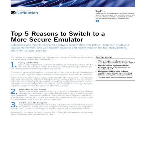 Intel Enterprise Security - Infographic | PDF