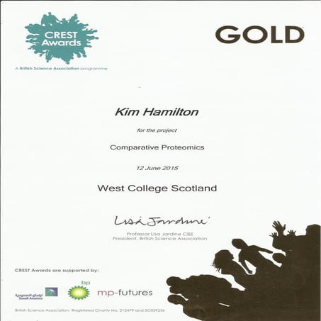 Gold CREST Award | PDF