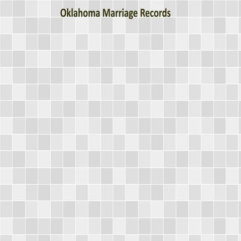 Oklahoma Marriage Records | PPTX
