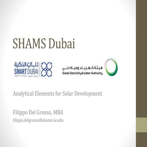 SHAMS Dubai | PDF