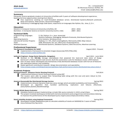 Alok_Resume_one_page_linkedin | PDF