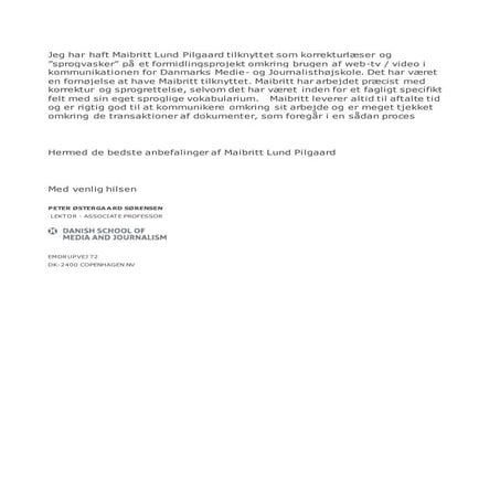 anbefaling dmjx | DOCX