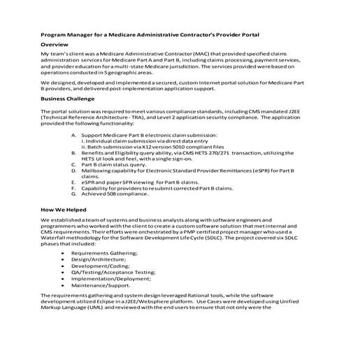 Health Insurance Case Study | DOCX