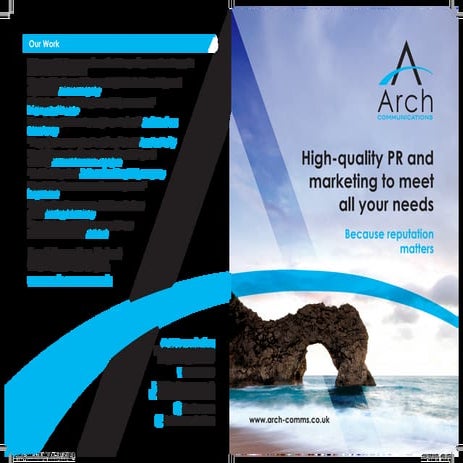 Arch Communications 2015 Leaflet | PPT