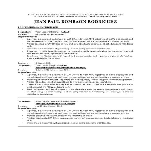 Joshua-Spurgeon 2016 Resume | PDF