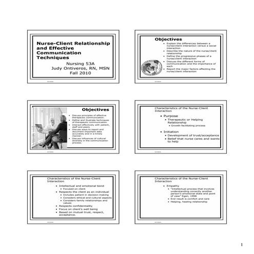 nursing - communication | PDF