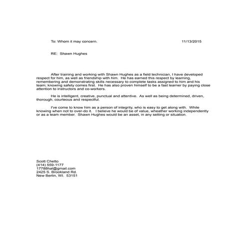 Shcharacter letter.scottchetto | RTF