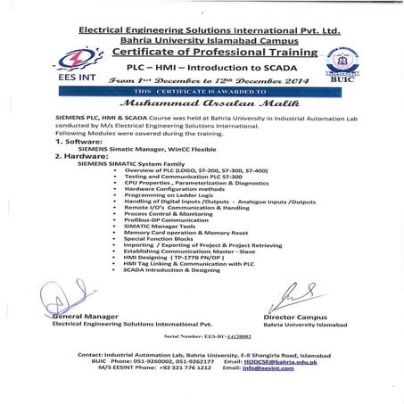 ELECTRICAL ENGINEERING SOLUTION CERTIFICATE | PDF