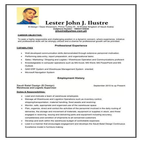 Saqib CV | DOC