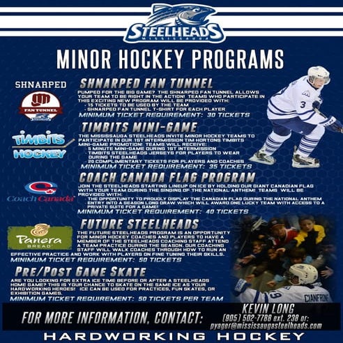Minor Hockey Programs | PDF