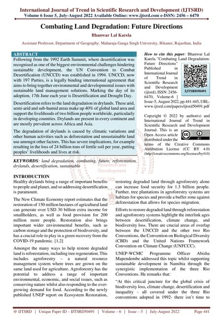 Environment and SDG | PPT