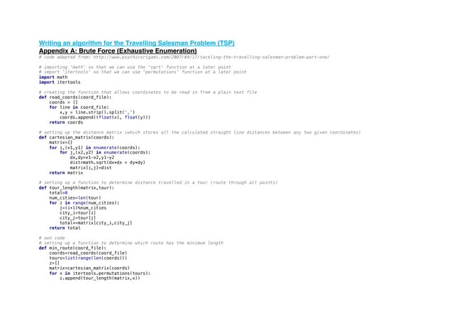 Tsp Algorithm Computational Thinking Dropbox Pdf Physics Science