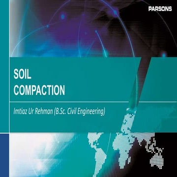 Soil Compaction | PPTX