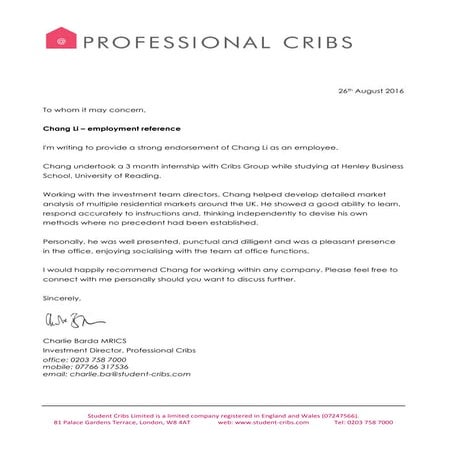 Chang Li reference | PDF