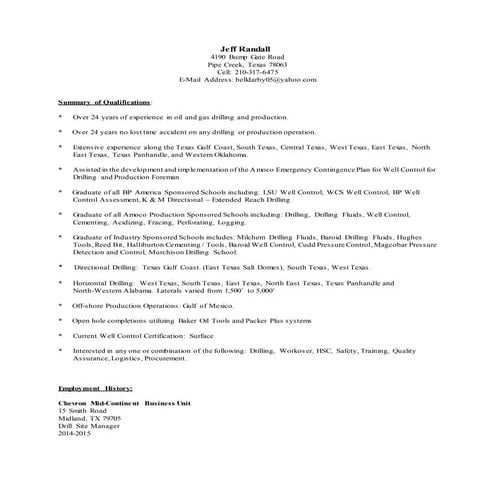 Jeff Resume rtf (1) | PDF