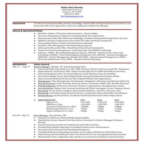 Wayne Bryan Resume | RTF