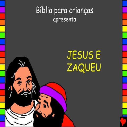53 Jesus e Zaqueu / 53 jesus and zaccheus portuguese | PPT