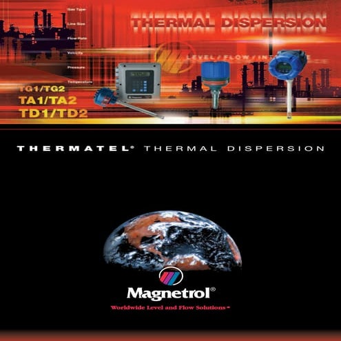 Thermal Dispersion Technology - Magnetrol | PDF