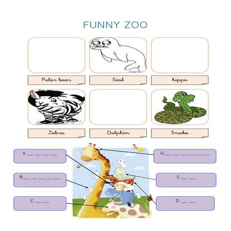 Funny zoo | PDF