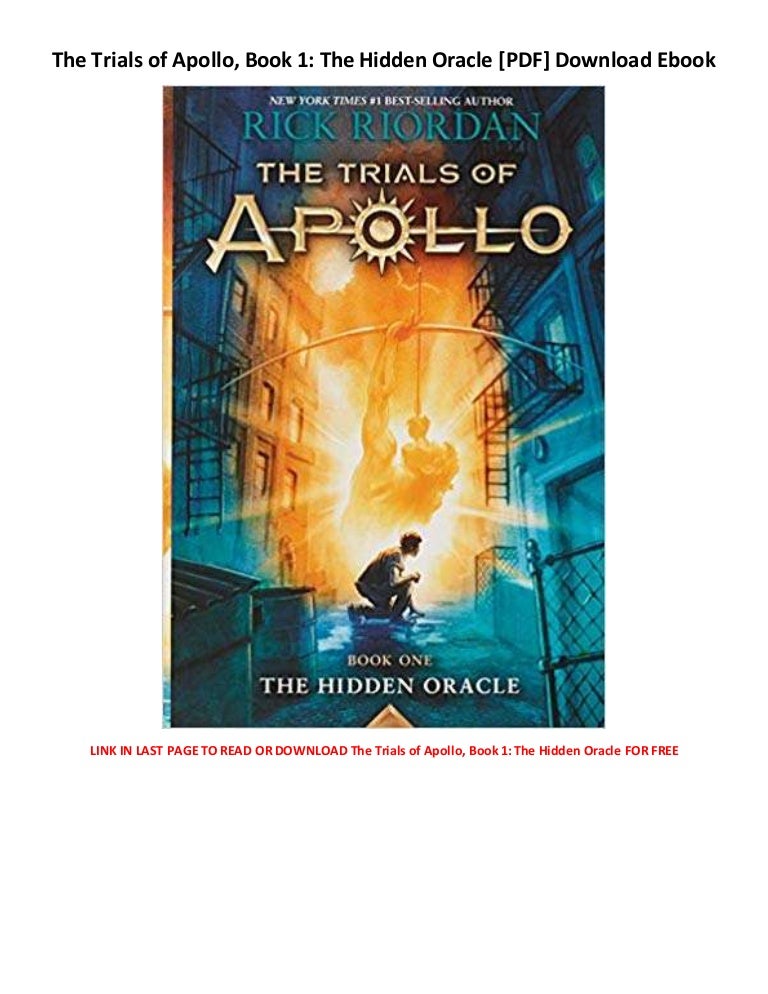 The Trials Of Apollo Book 1 The Hidden Oracle Books On Audio L…