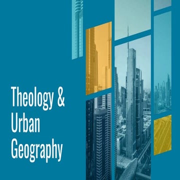 540-4 Urban Geography | PPTX