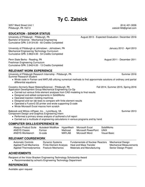 Mueller Resume | DOC