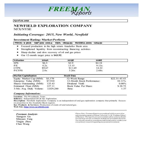 Freeman Report | DOCX | Commodities | Economy