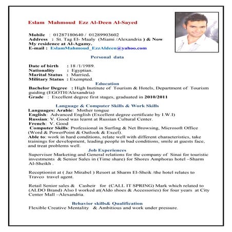 Islam Mahmoud CV (1) | PDF