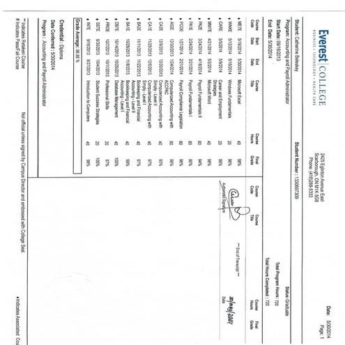 Everest Transcripts | PDF