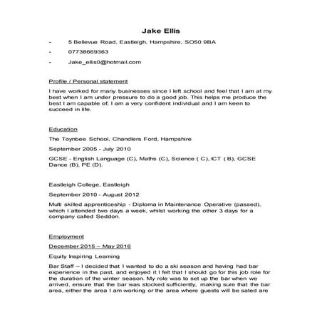 Susan mcdonald cv | DOCX