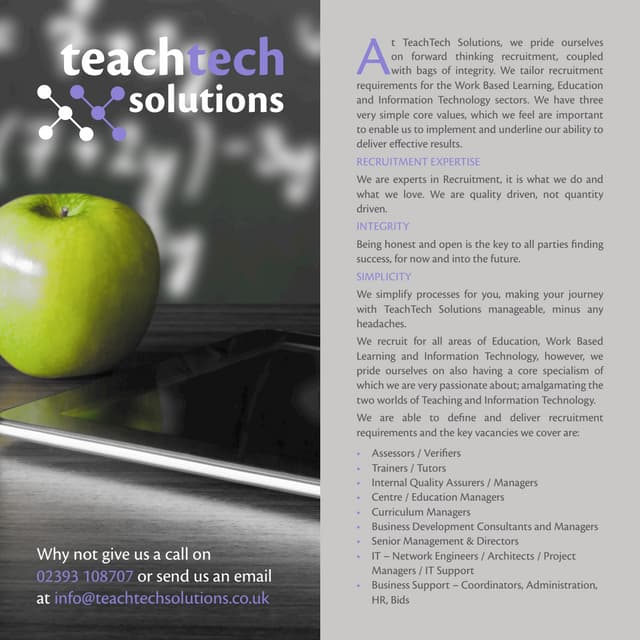 TeachTech Solutions Ltd | PDF