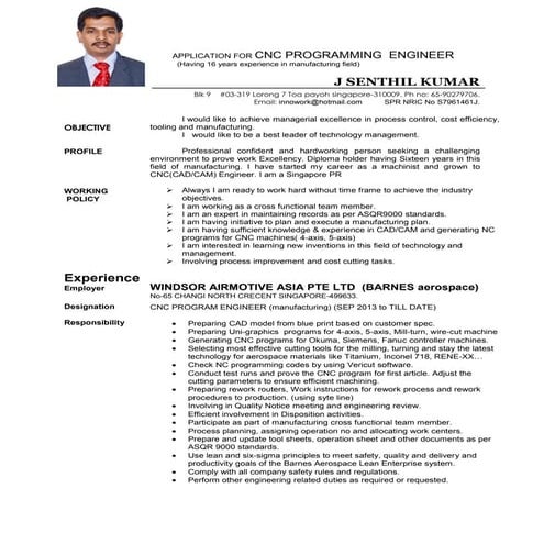 SENTHILKUMAR_resume12-11-2016 | PDF