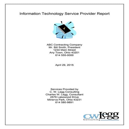 Consultation Report Sample | PDF