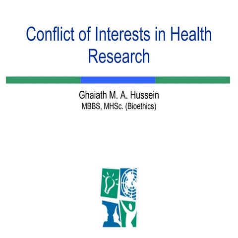 conflict of interest in research for researchers.pptx