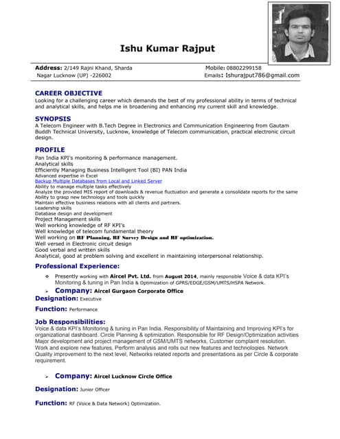 Sushil cv | PDF | Technology & Computing