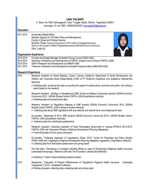 Cv izzuddin ghozi | PDF