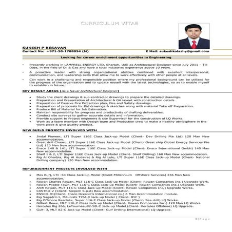 SUKESH-CV 01.09.2016