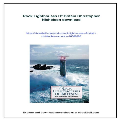 Rock Lighthouses Of Britain Christopher Nicholson | PDF