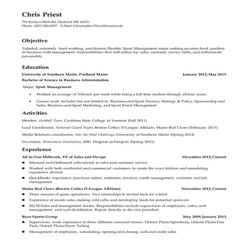 Resume | DOCX
