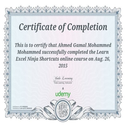 Excel Ninja Shortcuts | PDF