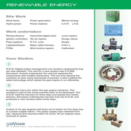 Servotech overview | PDF