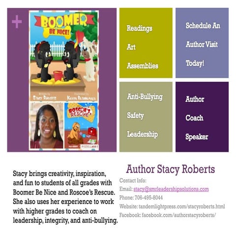 Author Visit Flyer | PDF